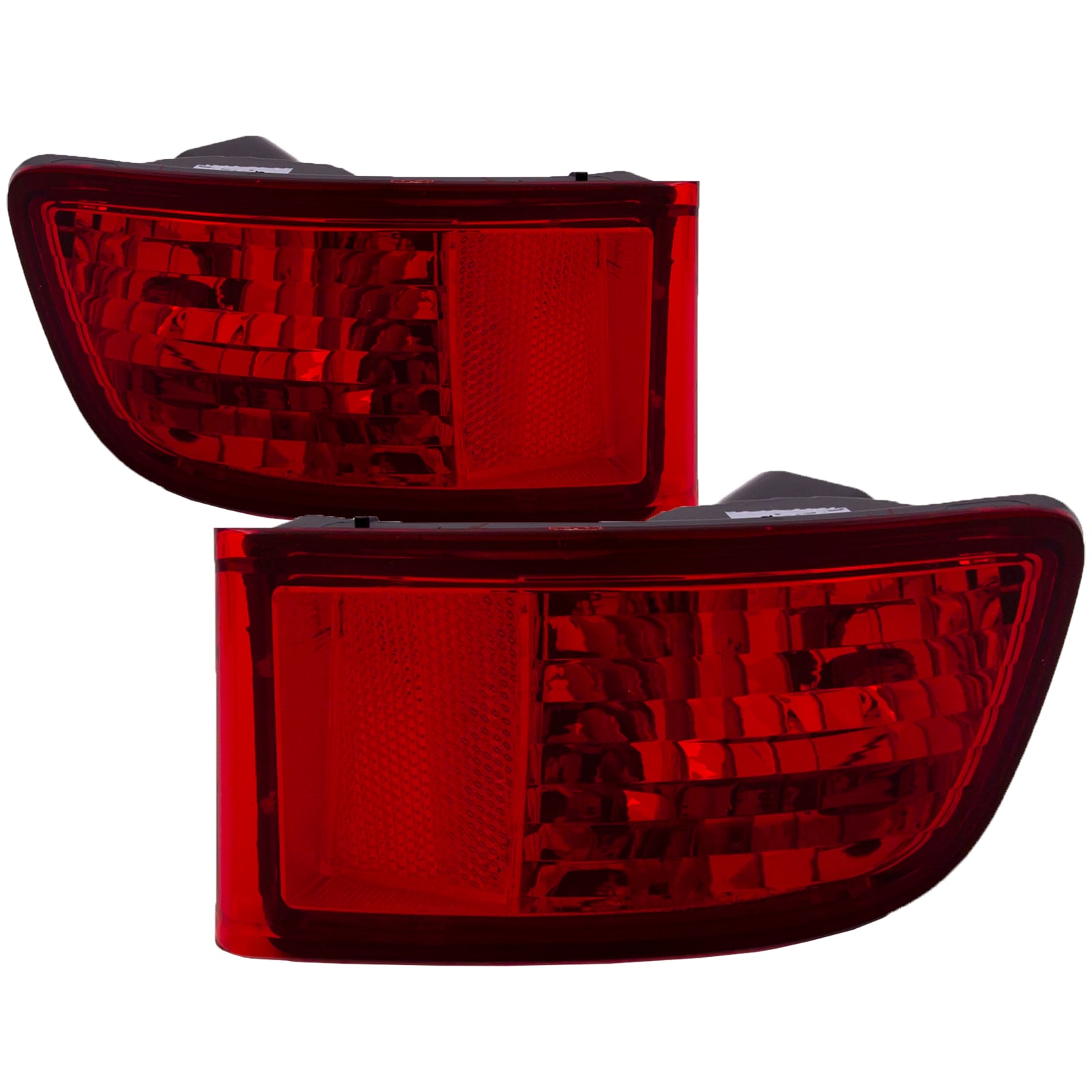 Rear Bumper Reflector Set Left Driver Right Passenger Pair Fits 2003 ...