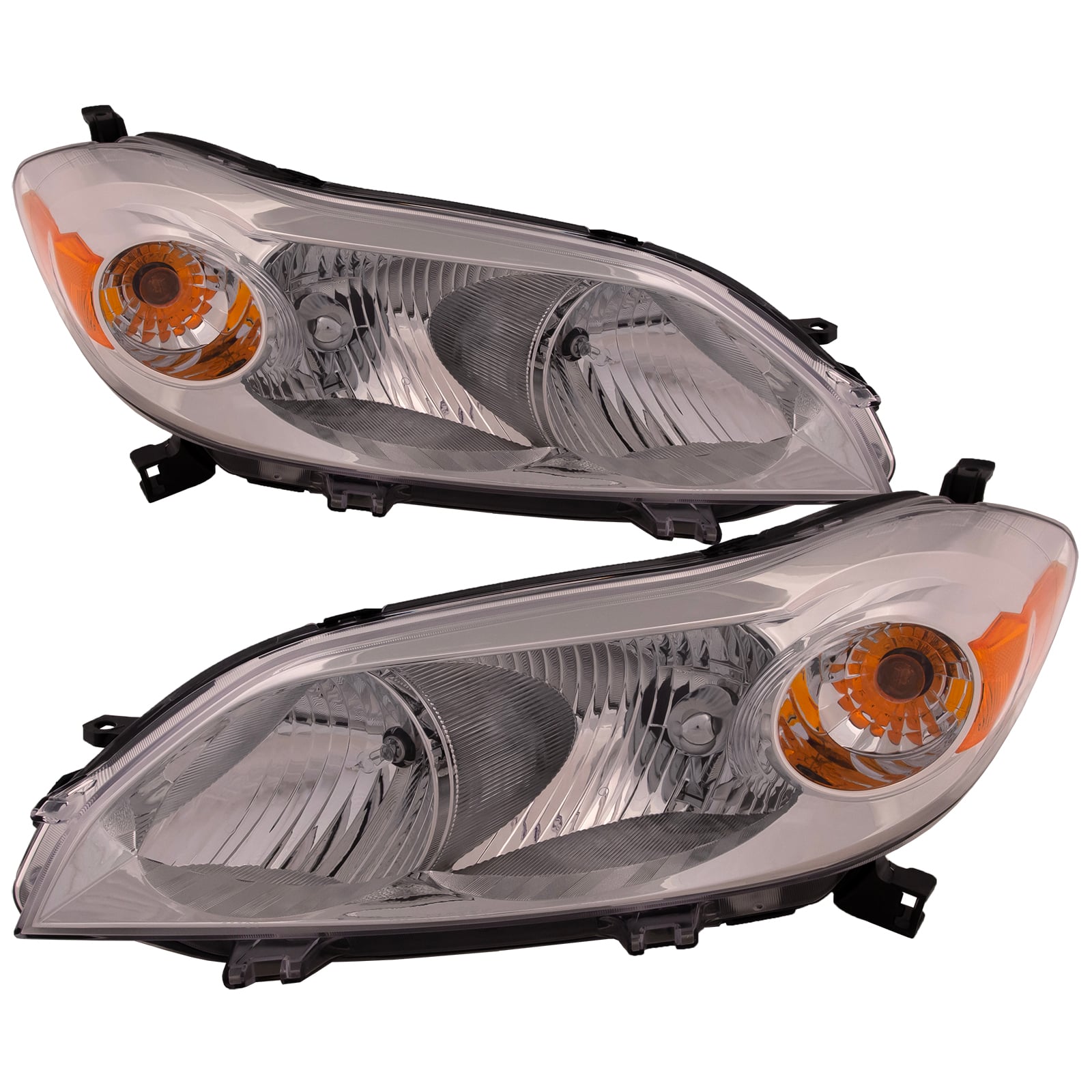Headlight Driver And Passenger Set For Toyota Matrix 2009-2014 CAPA ...