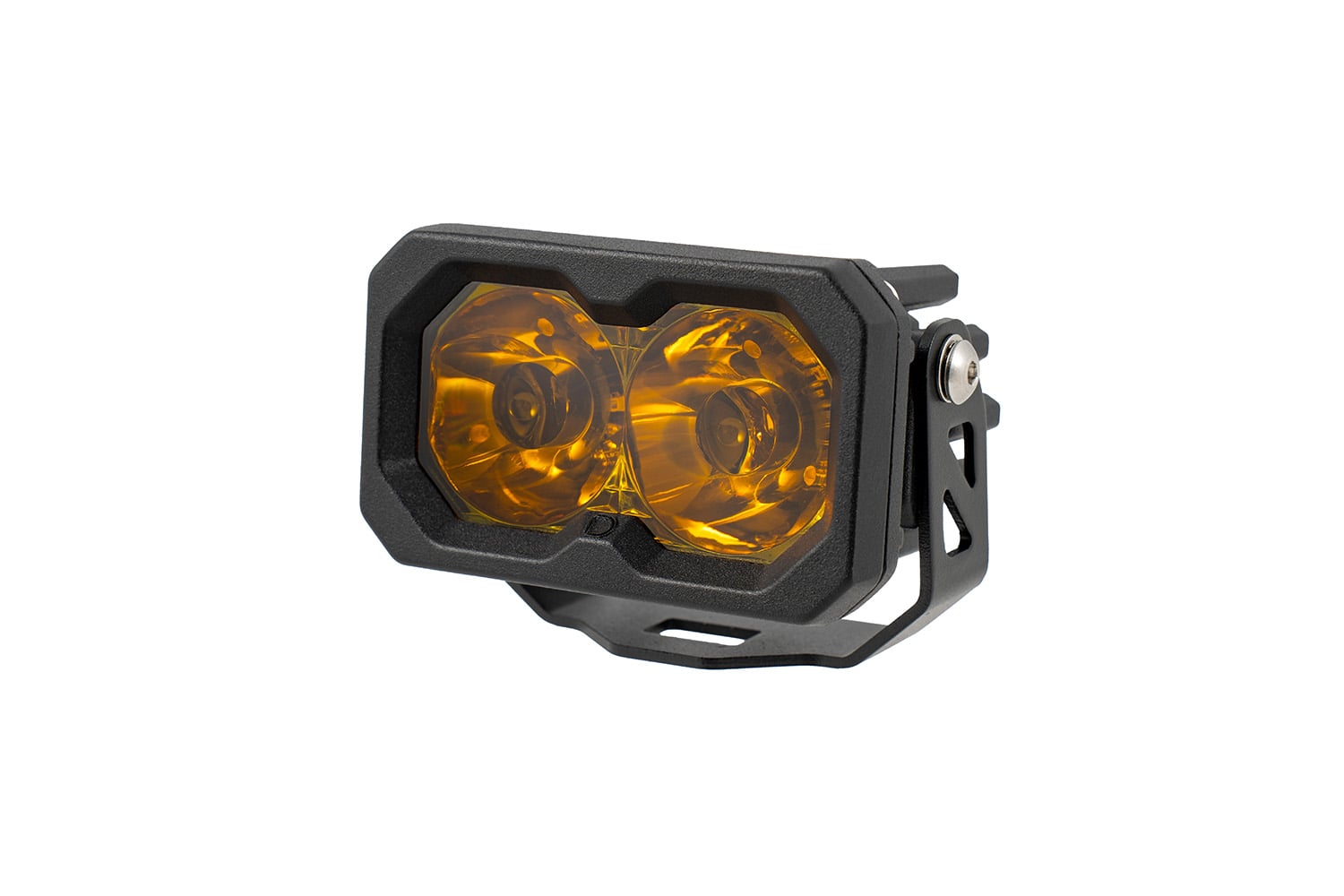 Diode Dynamics C2 2.0 Pro LED Light Pod Yellow Spot Standard ABL