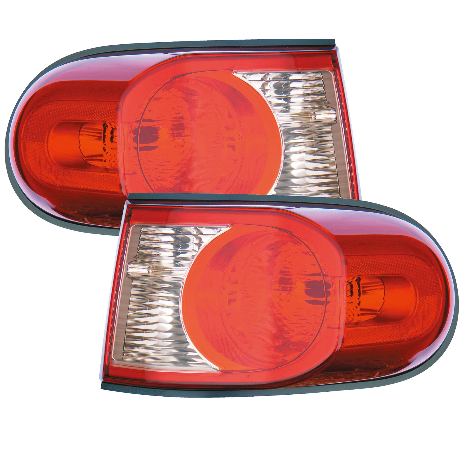 Tail Lights Set Left Driver Right Passenger Pair Fits 2007-2011 Toyota ...