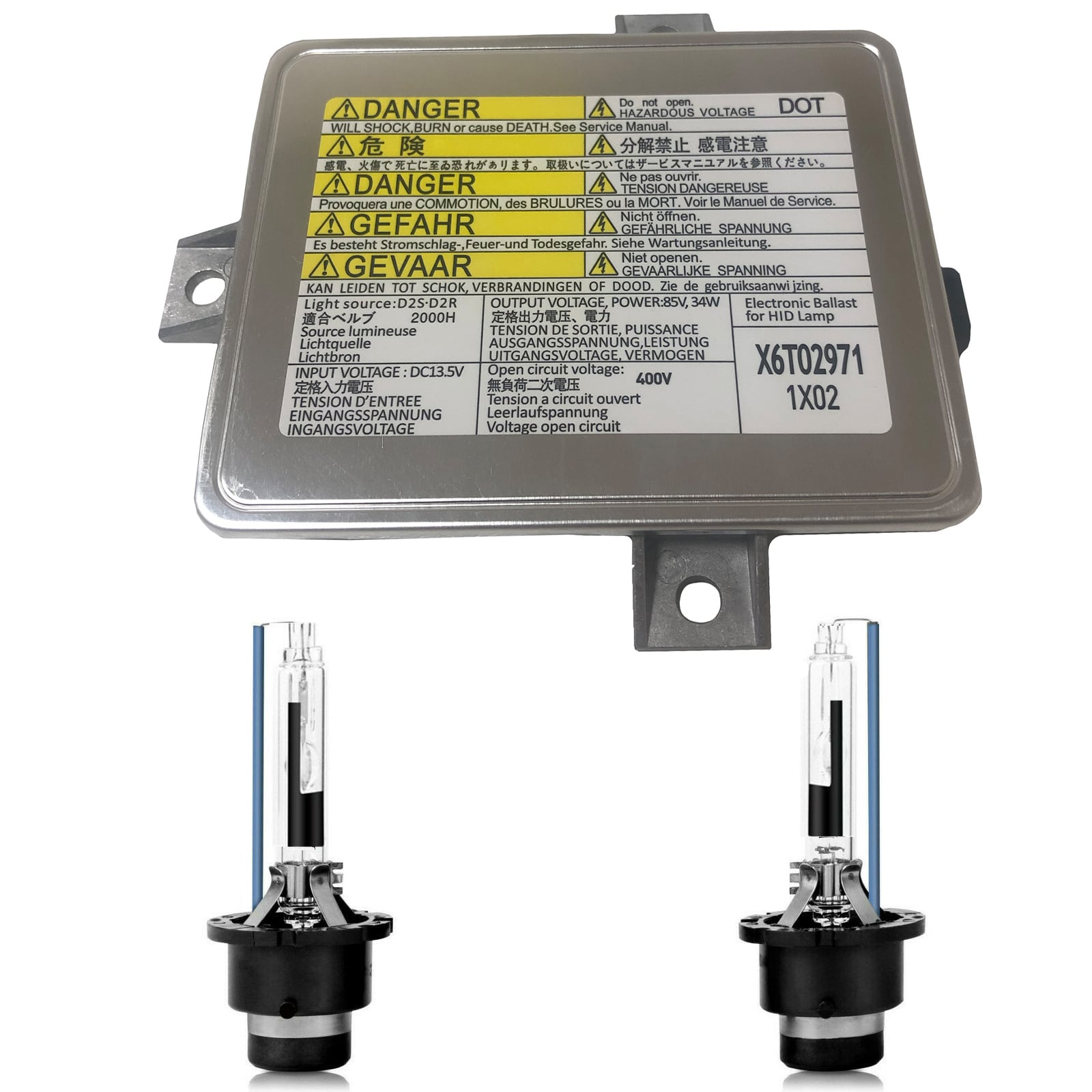 HID Xenon Ballast And Bulb Kit For 02-05 Acura TL