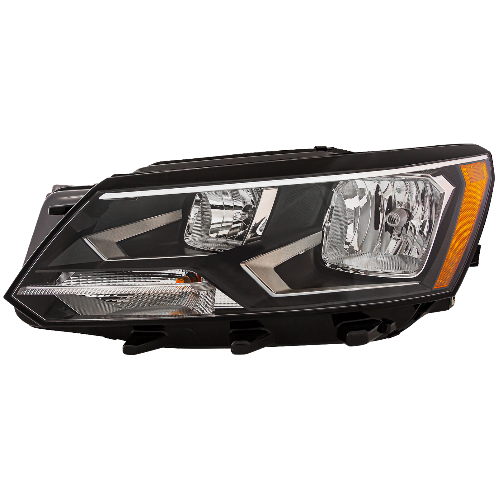 Headlight Fits 16-19 Volkswagen Passat Left Driver Halogen Headlamp