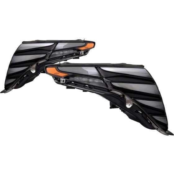 LED Daytime Running Light Set Dark Chrome Trim CAPA Certified for 2022 ...