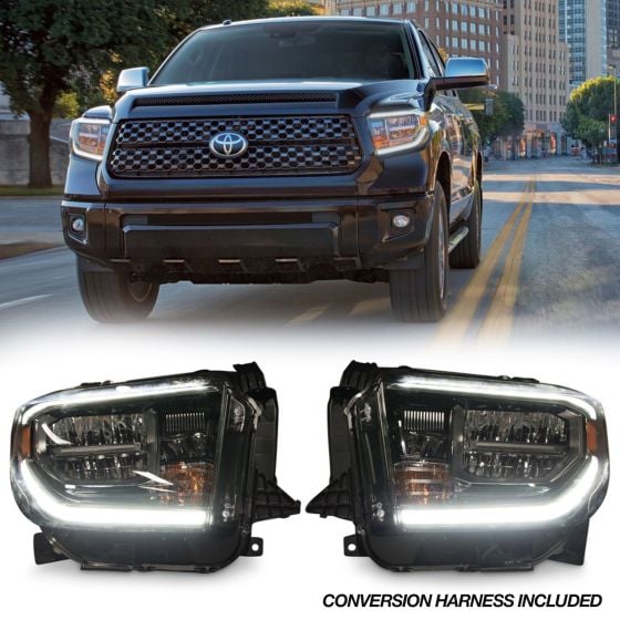 PERDE Toyota Tundra OE Style LED Headlight Conversion Kit (Set; Bi-LED ...