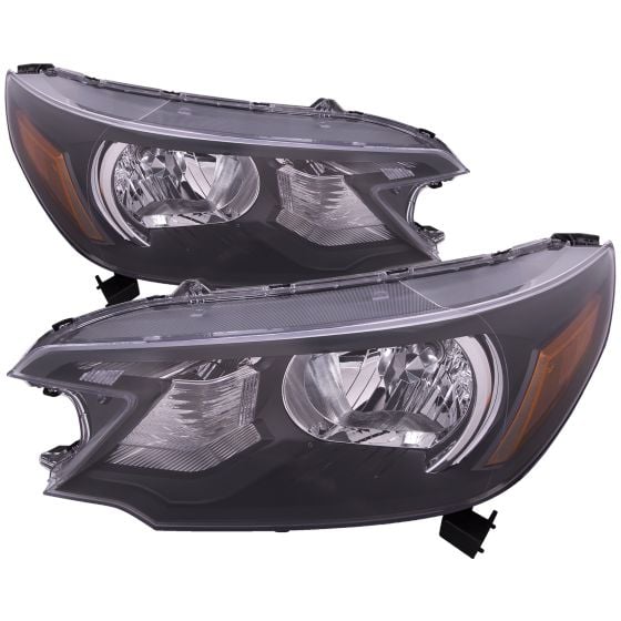 Halogen Headlight CAPA Certified Left And Right Pair Fits 2012-2014 ...