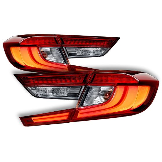 Inner Outer Pair Tail Lights For Honda Accord 2018-2020 Sedan CAPA ...