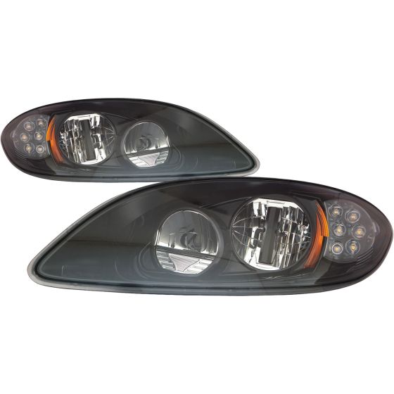 Full LED Left and Right Headlights For 2007-2019 International ProStar