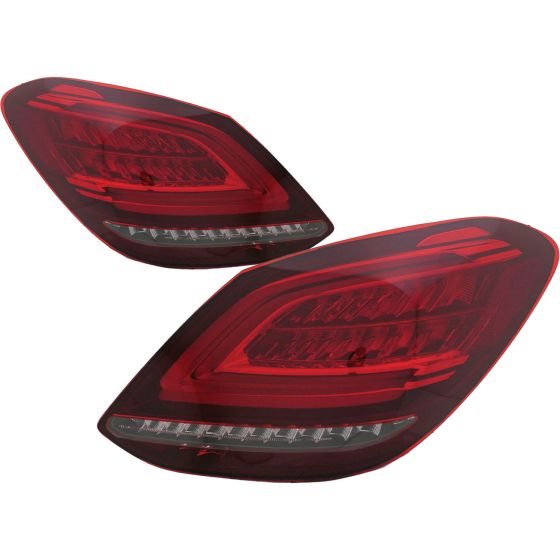 Left and Right Tail Lights For 19-21 Mercedes-Benz C300 C43 AMG C63 AMG ...