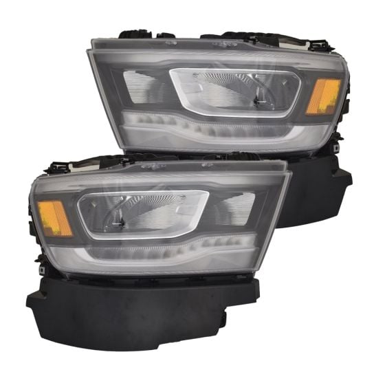 Driver & Passenger HeadLight For Ram 1500 2019-2024