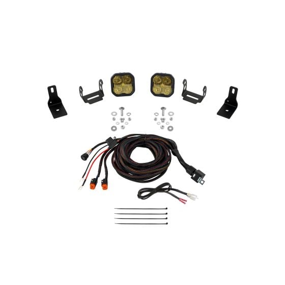 Stage Series Ditch Light Kit for 2022+ Ford Maverick SS3 Pro Yellow Combo