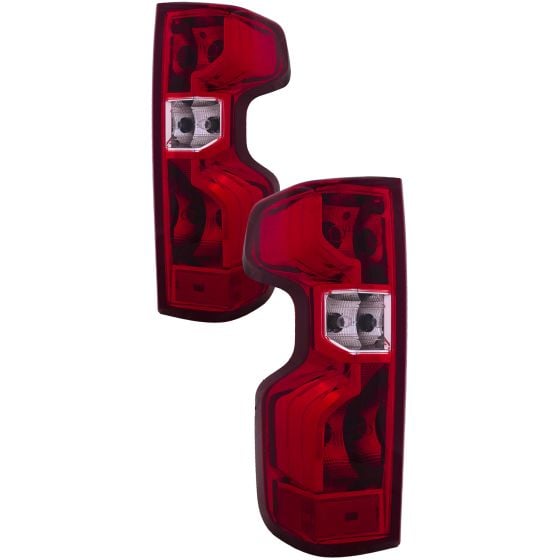 Tail Light For 19-23 Chevy Silverado 1500 2500HD 3500HD Tail Lamp Pair