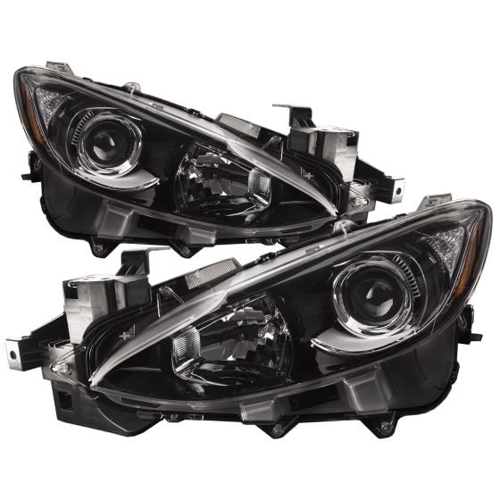 Headlights Halogen Type Set Right Passenger Driver Left 4-Door Sedan ...