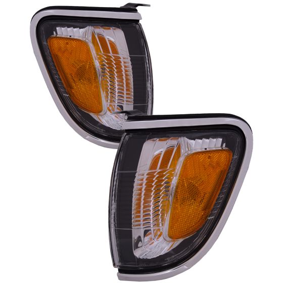 2001-2004 Toyota Tacoma Front Signal Lights Set Driver Left Passenger ...
