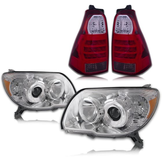 2006-2009 Toyota 4Runner Limited/SR5 Headlights And Tail Lights Set