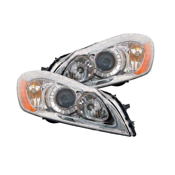 Driver & Passenger Headlight For 11-13 Volvo C70