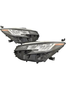 Full LED Left and Right Headlights For 21-24 Toyota Sienna LE XLE; CAPA ...
