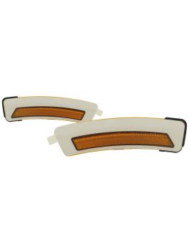 Front LED Side Marker Light Set for 2023-2025 Toyota Prius; CAPA Certified