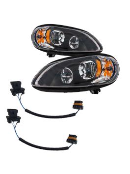 Headlight Set Fits Freightliner M2 2019-2021 Left and Right Side LED ...