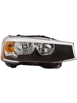 Headlight Halogen Right Passenger CAPA Certified Fits 2015-2018 BMW X-3 ...
