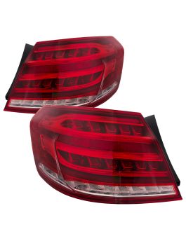 Tail Lights Set LED Right Passenger Left Driver 4Door Sedan Pair Fits ...