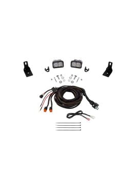 Stage Series Ditch Light Kit for 2022+ Ford Maverick C2 Pro White Combo