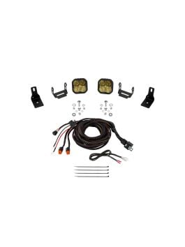 Stage Series Ditch Light Kit for 2022+ Ford Maverick SS3 Pro Yellow Combo