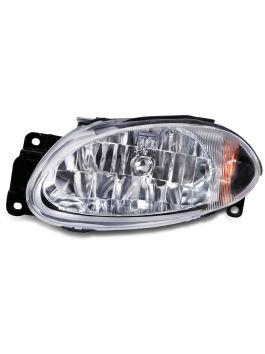 Headlight Fits 98-03 Ford Escort Zx2 Coupe Halogen Driver Side Chrome ...