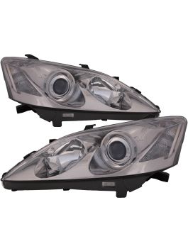 Headlight Halogen Left Right Set Assembly Pair Fits 2007-2009 Lexus ES350