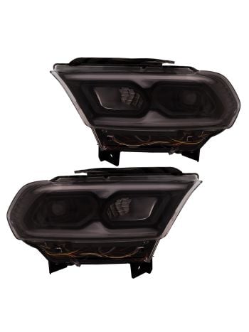LED Headlight Set Compatible With Dodge Durango 2021-2025 CAPA ...