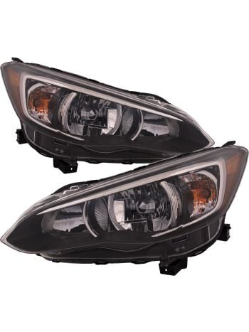 Headlight Halogen Left Driver Fits 2018-2023 Subaru Crosstrek