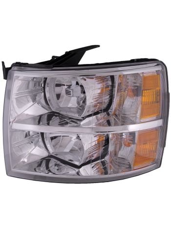 Headlights Fits Chevrolet Silverado 1500 2500 HD 3500 Includes Left ...