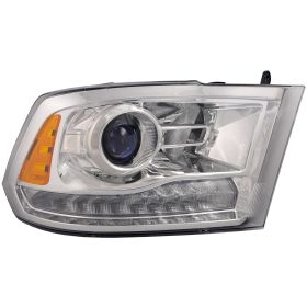 Headlight For Dodge Ram 1500 2500 3500 Pick Up 2013-2015 Halogen ...