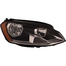 Headlight Fits Volkswagen Golf GTI 14 17 CAPA Certified Right Passenger Halogen