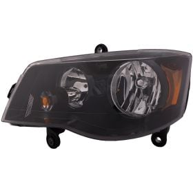 Headlight For Chrysler Town & Country 14-16 Left Driver Side Halogen