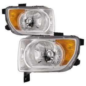2003-2006 Honda Element Headlights Halogen Set Driver Left Passenger ...